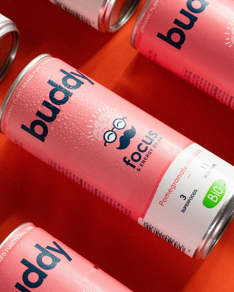 Buddy - Une Boisson Énergisante 100% Naturelle