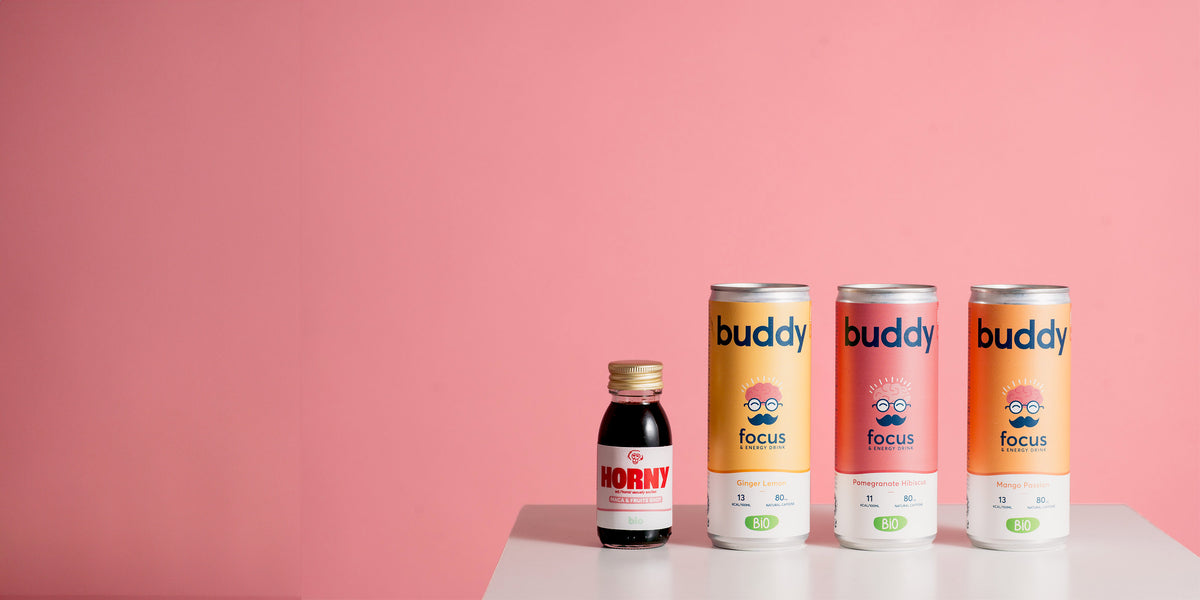 Buddy - Une Boisson Énergisante 100% Naturelle