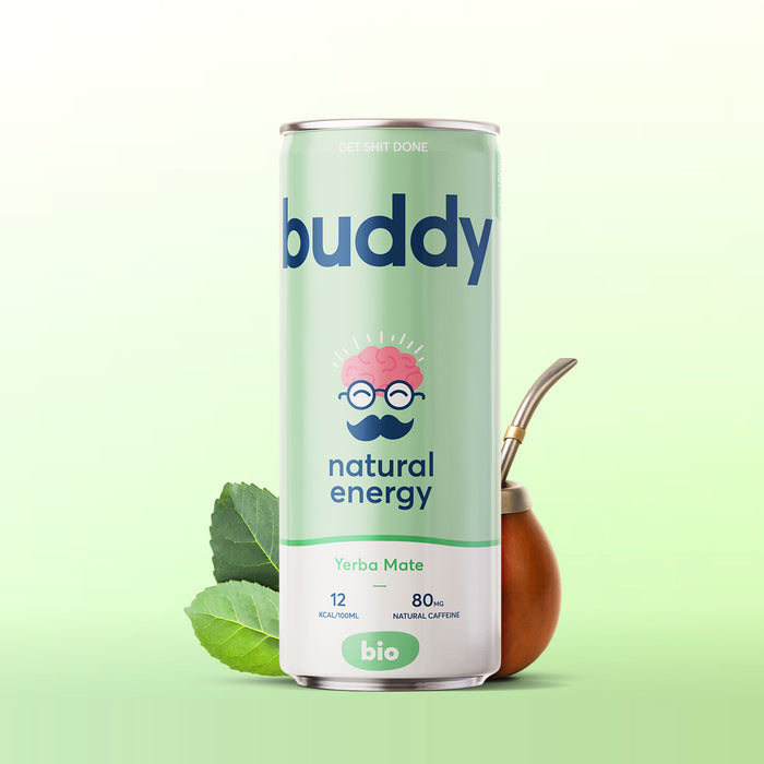 Boisson Énergisante Naturelle Buddy | Yerba Maté | buddy