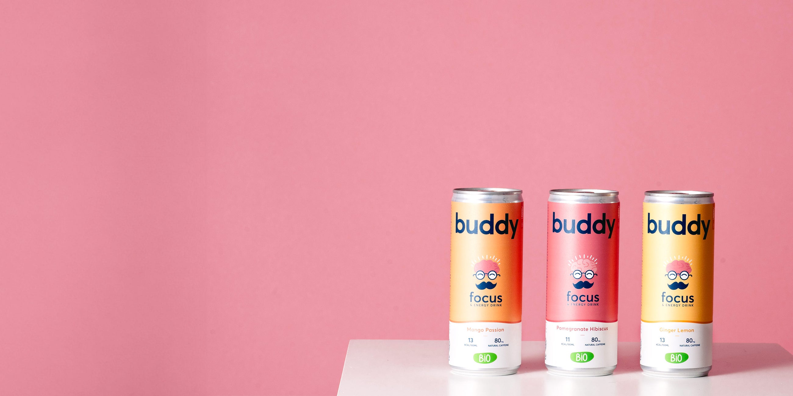 Buddy - Une Boisson Énergisante 100% Naturelle
