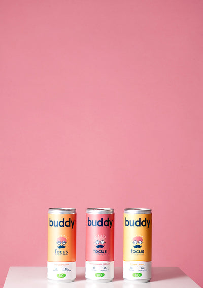 Buddy - Une Boisson Énergisante 100% Naturelle