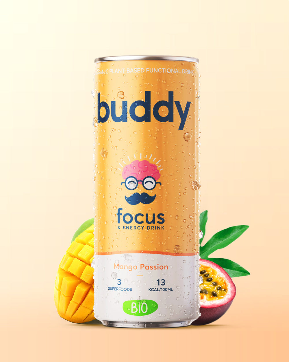 Buddy - Une Boisson Énergisante 100% Naturelle